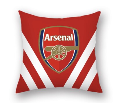 ARSENAL FC Cushion Cover / Pillowcase (45x45cm) Brand New Home Decor ...