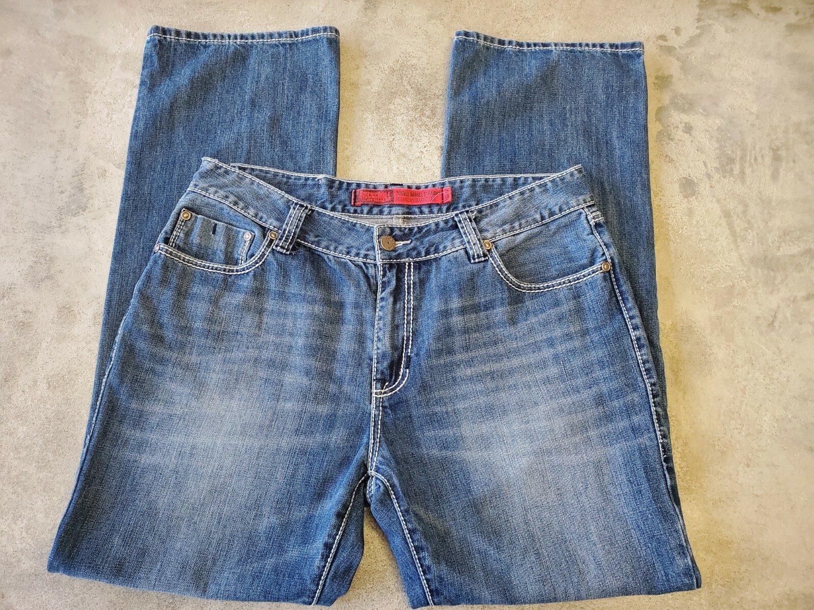 Rock & Roll Denim Cowboy Men's Designer Jeans Size 36… - Gem