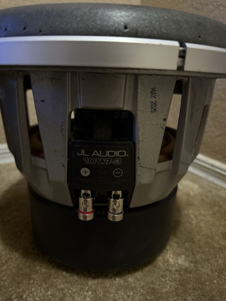 JL Audio 10W7-3 10-inch 750W RMS Power Car Audio Subwoofer | eBay