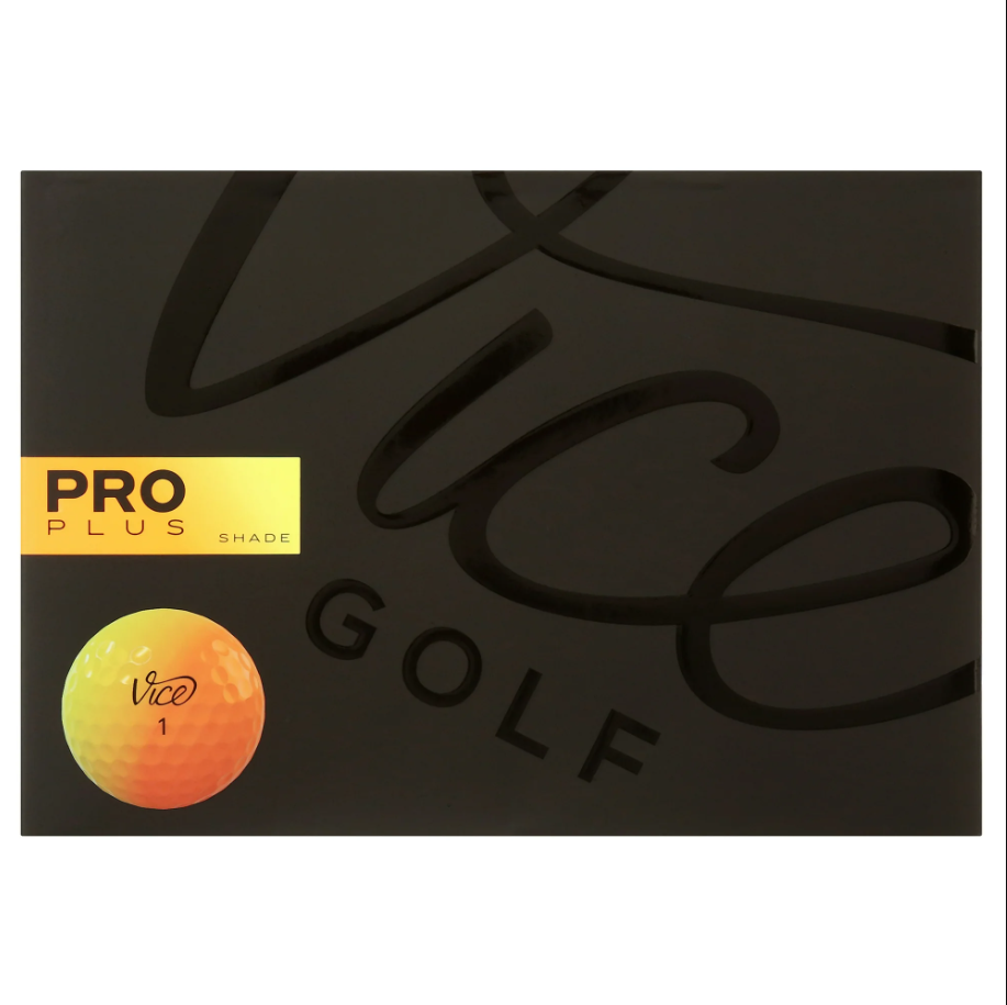 Vice Golf Limited Edition Pro Plus Golf Balls|Shade Yellow Orange | eBay