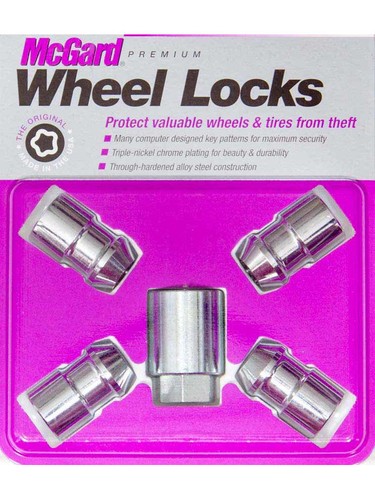 Mcgard Wheel Lock Premium 9/16-18 in Thread Cone Seat Closed End Key In ...