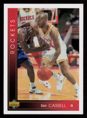 Sam Cassell 1993-94 Upper Deck #322 Houston Rockets Basketball Card | eBay