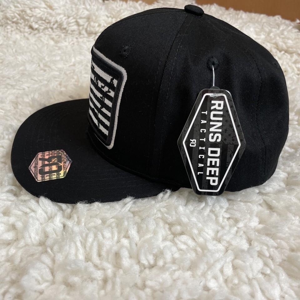 Runs Deep Tactical USA Adjustable Hat | eBay