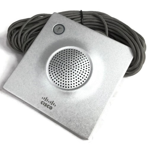 Lot of 2 Cisco CTS-MIC-TABL20 Telepresence Table Microphone 20 TTC5-06 ...