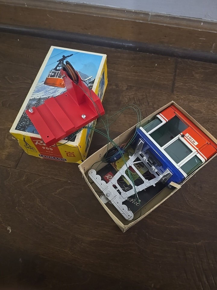 Vintage Lehmann Rigi 900 Cable Car Toy Made in Western Germany | eBay