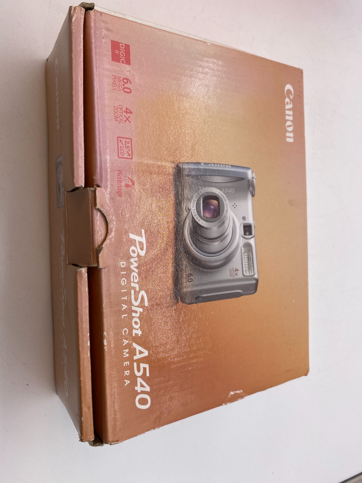 Canon PowerShot A540 6.0MP Digital Camera - Silver for sale online | eBay