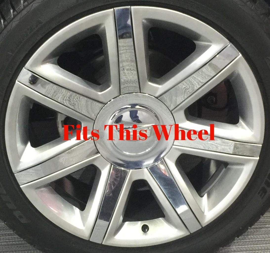 NEW 2015-2018 CADILLAC ESCALADE ESV 22" 7 SPOKE CHROME WHEEL HUB CENTER ...