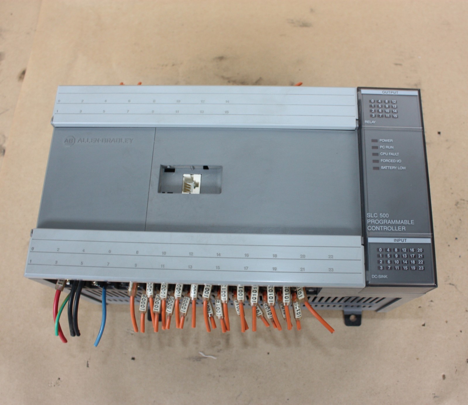 Allen Bradley SLC 500 1747-L40C Ser B Processor Unit 40 I/O ...