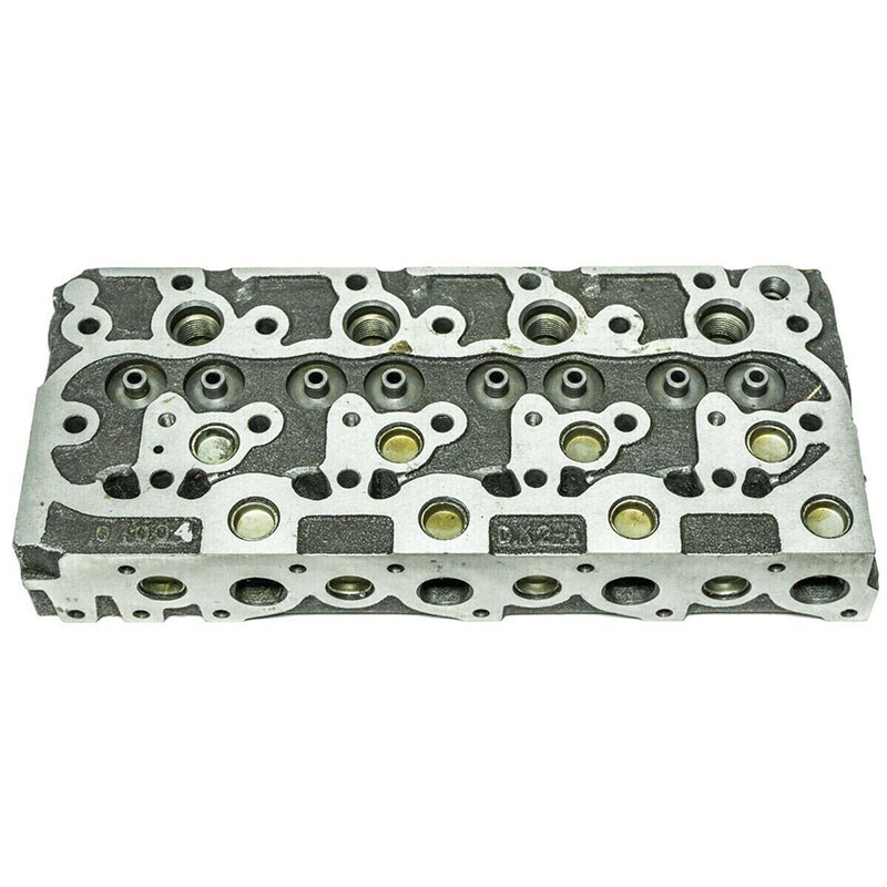 New Kubota Complete Cylinder Head Bobcat 733 With Valves For Kubota ...