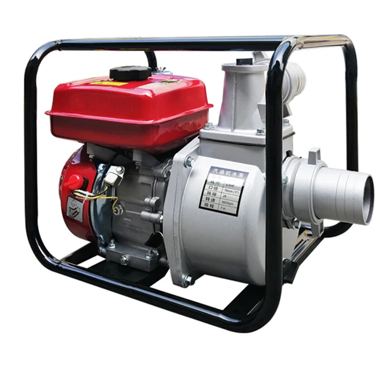 Petrol Engine Sump Pump Irrigation High Flow Self-priming Outdoor Sump ...