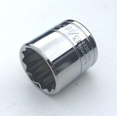 13/16" Halfords Adcanced 3/8" dr. drive shallow socket 12 pt bi-hex ...