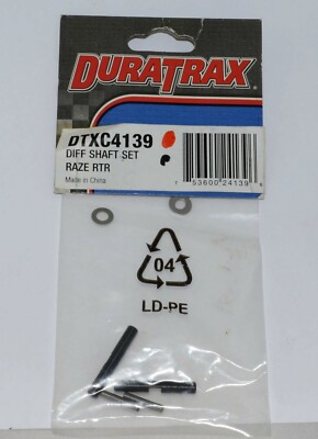 Duratrax DTXC4139 Differential Shaft Set Raze | eBay