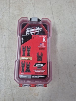 Milwaukee 49-10-9112 Universal Fit 6-Pc Multi-Tool Oscillating Blade ...