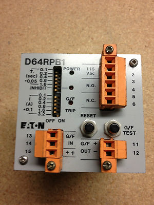 Relays - Ground Fault Relay