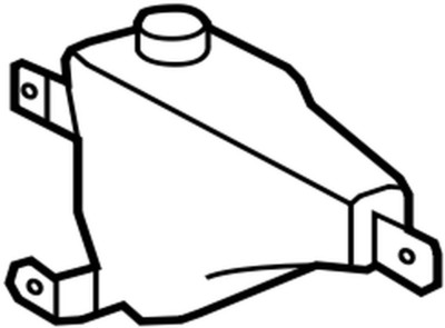 16470-31050 Toyota Tank assy, radiator reserve 1647031050, New Genuine ...