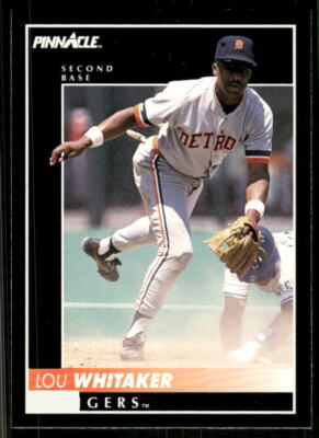 1992 Pinnacle #29 Lou Whitaker | eBay
