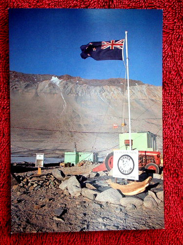 VANDA STATION NORTH WEST OF SCOTT BASE ANTARCTIC COLOUR POSTCARD [451 ...