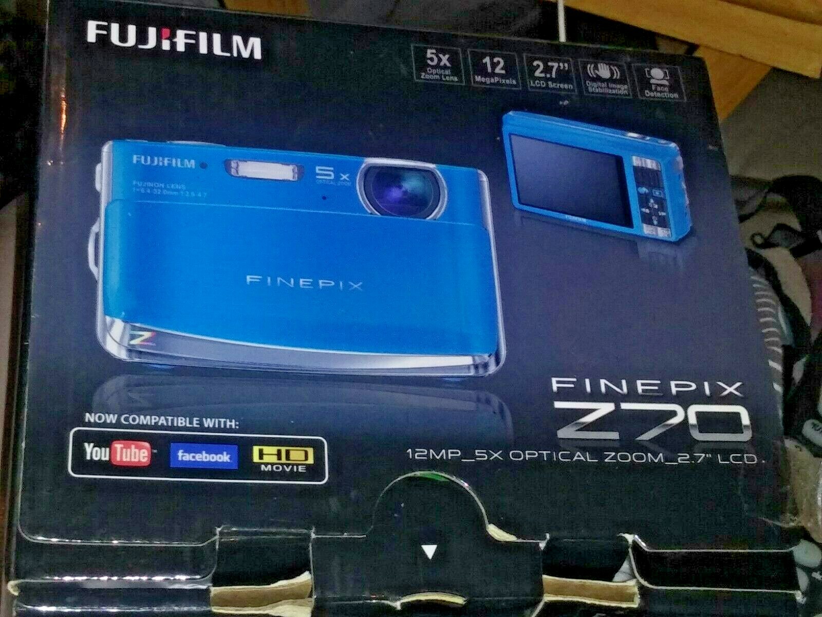 Fujifilm camcorder fine Pix Z70 HD YOUTUBE BL FACEBOOK LCD FF-Z70BL-US ...