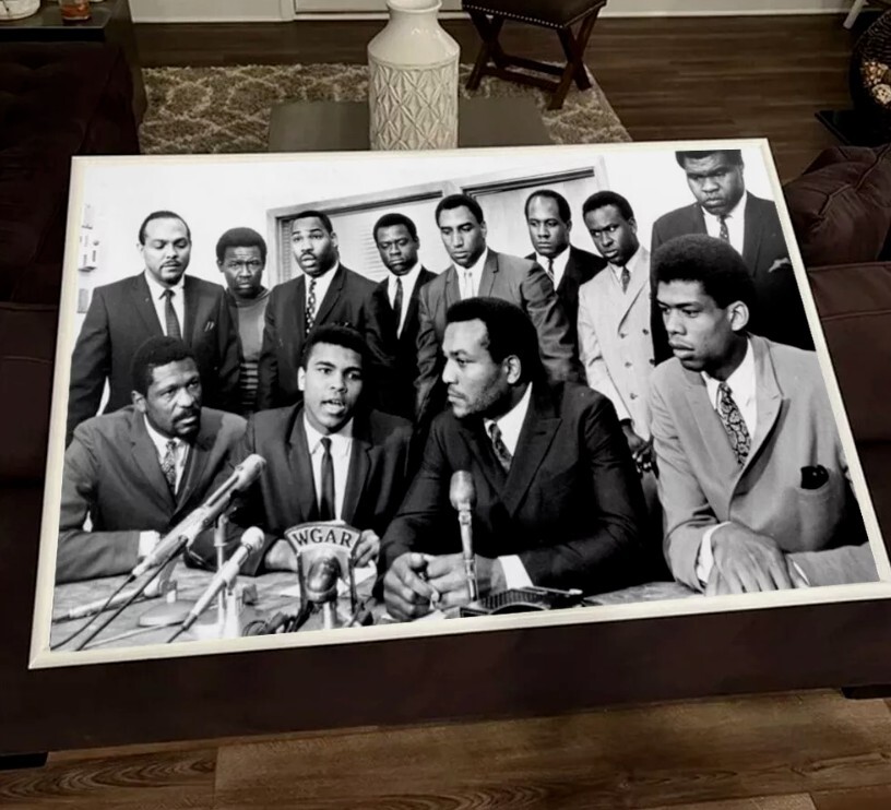 Cleveland Summit Muhammad Ali Jim Brown Bill Russel Music Poster | eBay