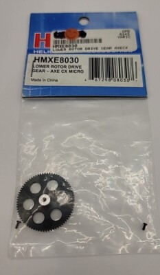 Heli Max Lower Rotor Drive Gear Axe Cx Micro Rc Helicopter Heli-Max ...