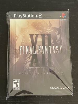 Final Fantasy 12 XII PS2 Steelbook Collectors Edition CIB Very Good ...