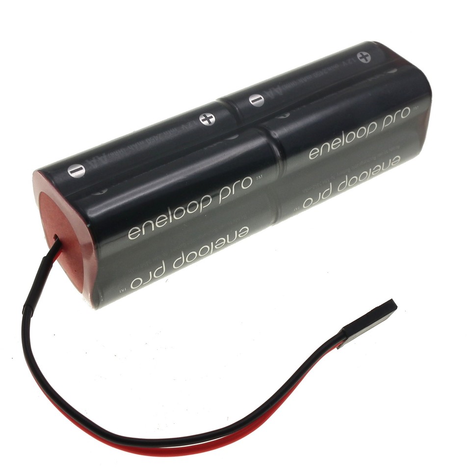 PANASONIC ENELOOP 4.8v 6v 7.2v 9.6v AA & AAA Receiver / Transmitter ...