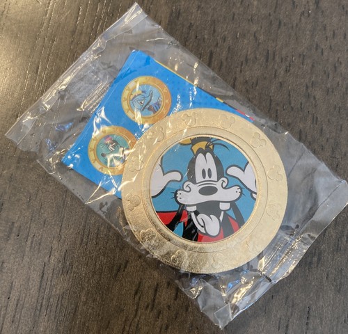 Disney Frankford Wonder Mates Mickey & Friends Goofy Coin Sealed Blue ...