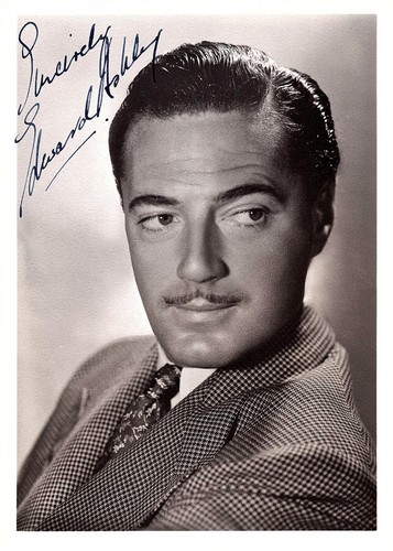 EDWARD ASHLEY Autographed Hand Signed 5" x 7 " VINTAGE PHOTO BRITISH ...