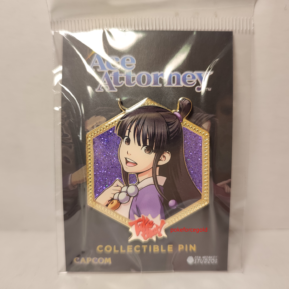 Phoenix Wright Ace Attorney Collectible Limited Edition Enamel Pins Lot ...