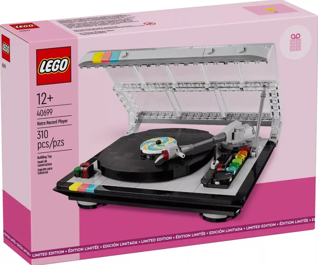 Lego 40699 Retro Record Player Limited Edition New Sealed - SHIPS TODAY ...