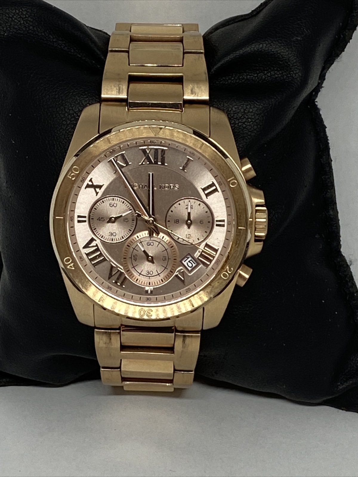 Michael Kors MK6367 Women's Stainless Steel Analog Rose Gold Quatrz ...