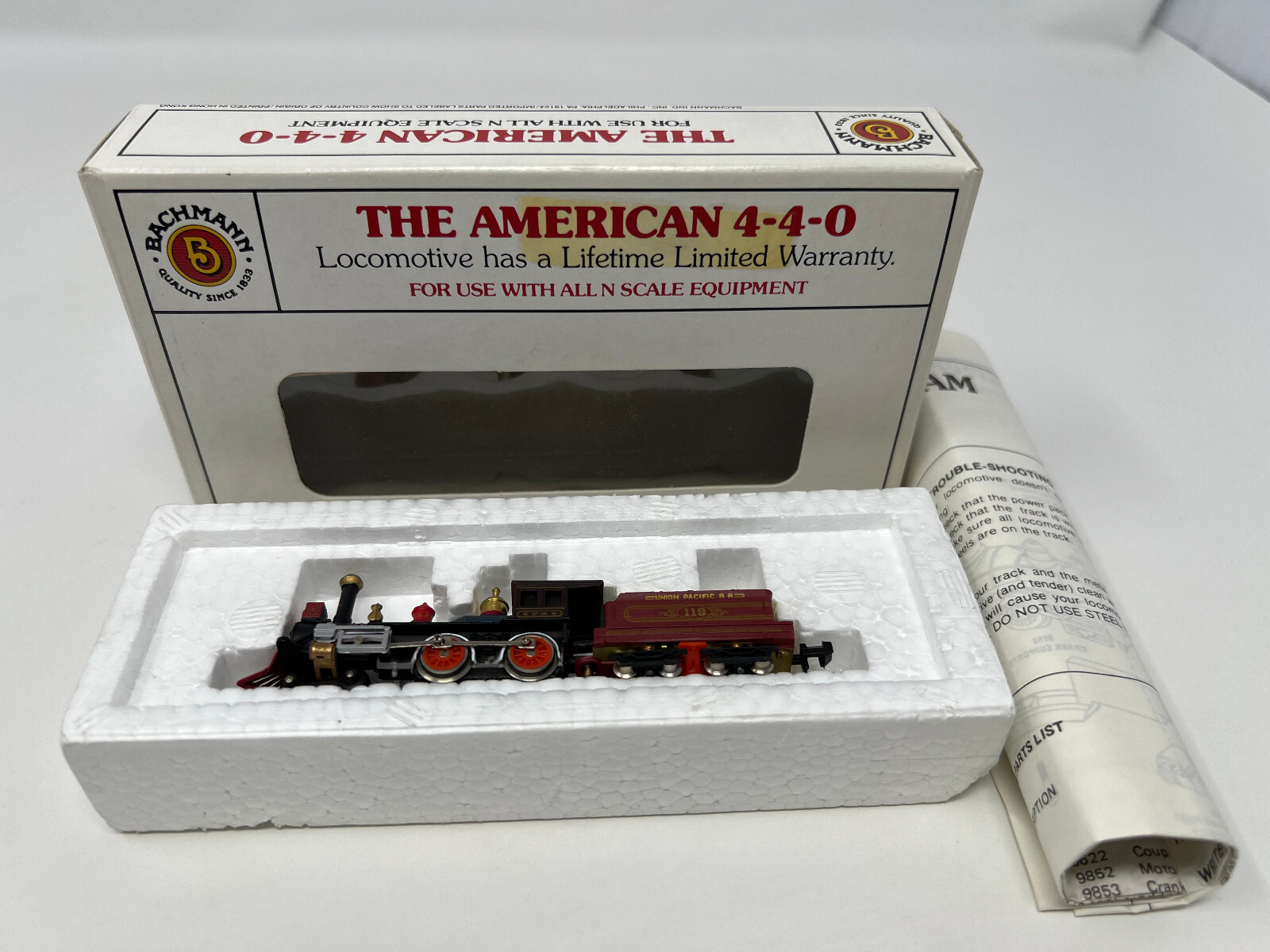 Bachmann The American 4-4-0 Locomotive & tender 51-510-01 51-510-24 | eBay