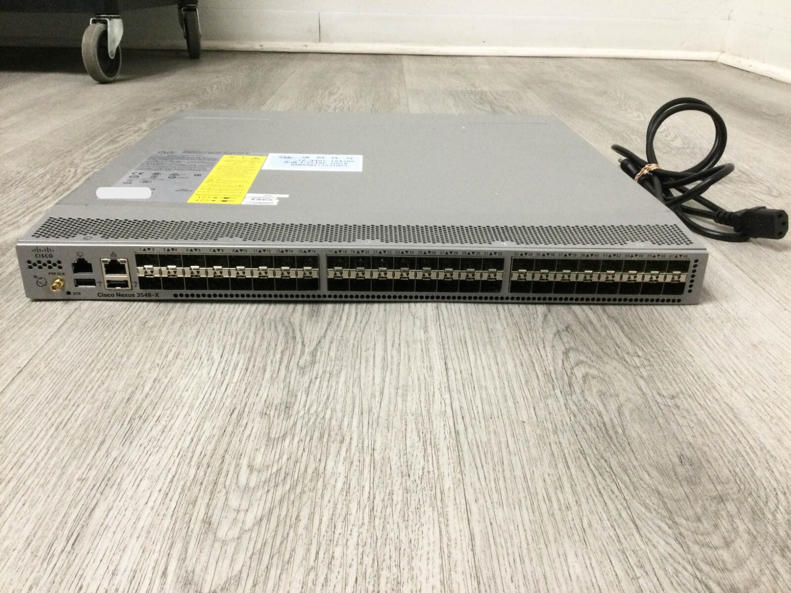 Cisco Nexus 3548-X 48 SFP+ Ports Enhanced Ethernet Switch N3K-C3548P ...