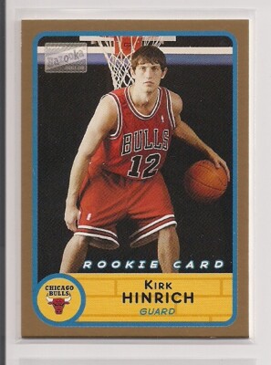 03-04 KIRK HINRICH BAZOOKA GOLD BORDER *POSE PHOTO* #270 ROOKIE KANSAS ...
