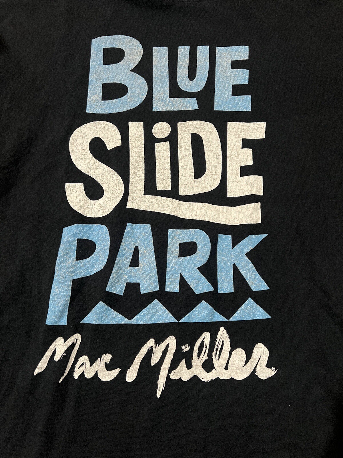 Y2k Mac Miller Blue Slide Park Mixtape T shirt Size M… - Gem