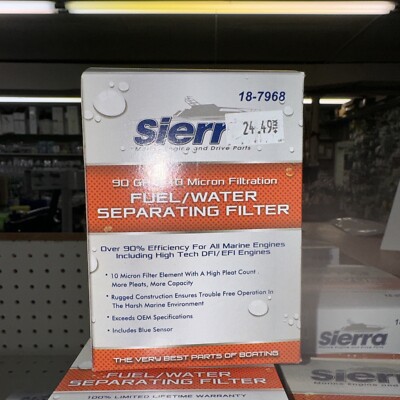 Sierra Marine 18-7968 Fuel Water Separator Filter | eBay