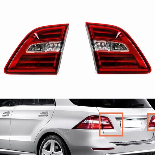 Pair Inner Rear Tail lights For Mercedes-Benz W166 ML300 ML350 ML400 ...