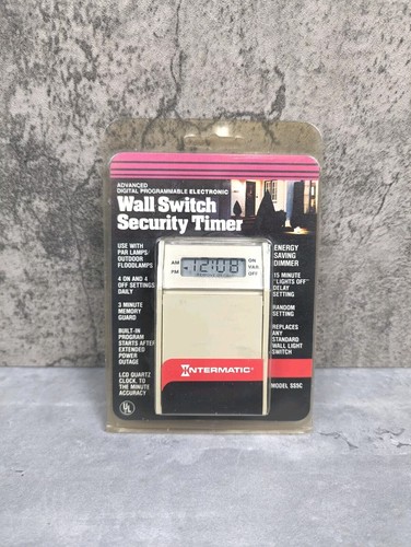 NOS Intermatic Wall Switch Security Timer Model SS5C New Open Box | eBay