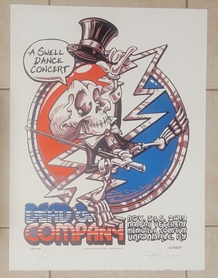 Dead and Company Poster Nassau Nov 5-6 2019 Uniondale S/N 249/850 ...
