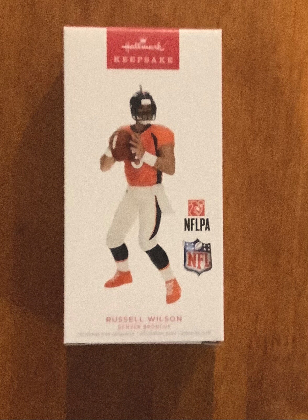 2023 HALLMARK KEEPSAKE DENVER BRONCOS RUSSELL WILSON NFL FOOTBALL NFLPA ...