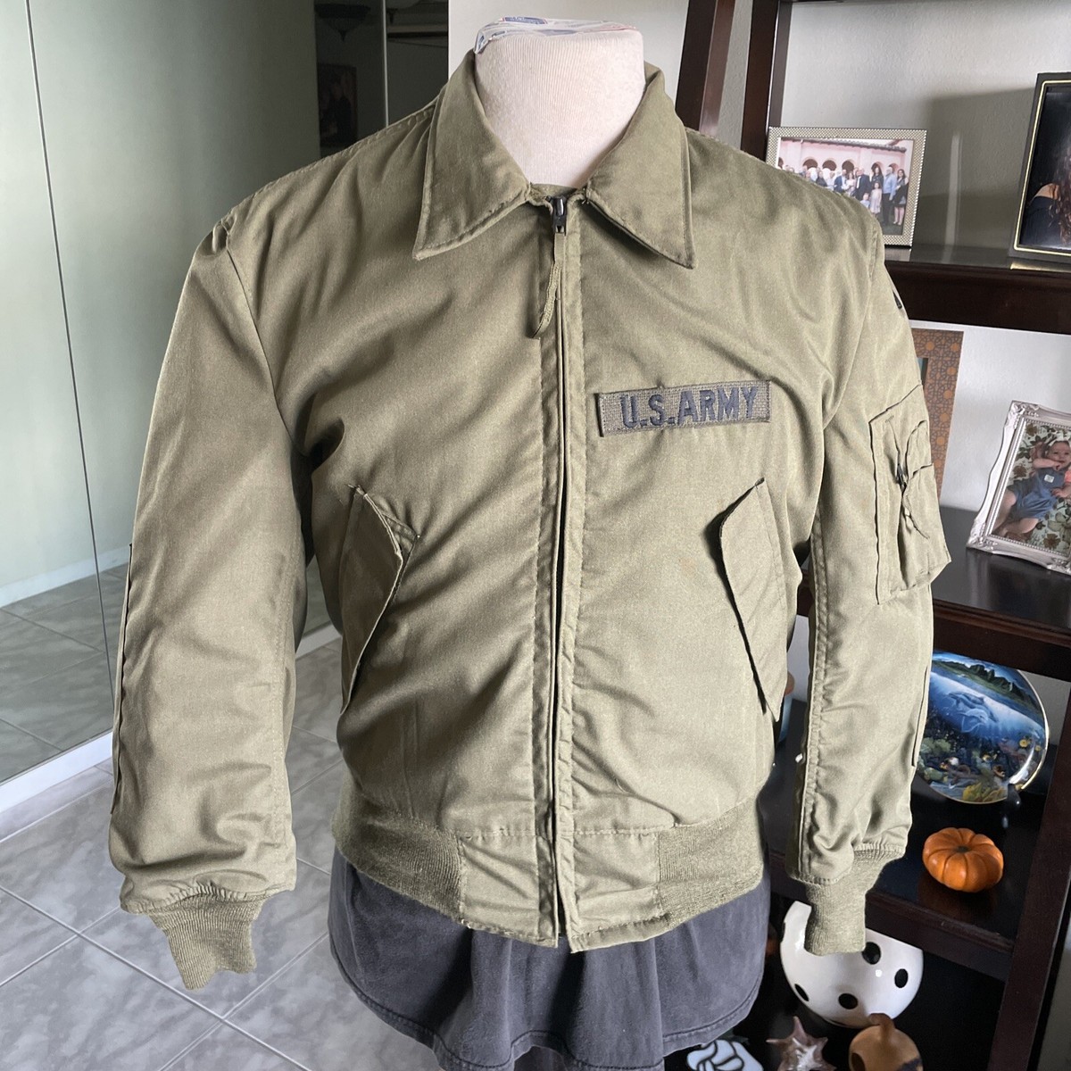 USA Military Cold Weather Tanker Nomex Aramid Flyer's Jacket USA Military Cold Weather Tanker Nomex Aramid Flyer's Jacket