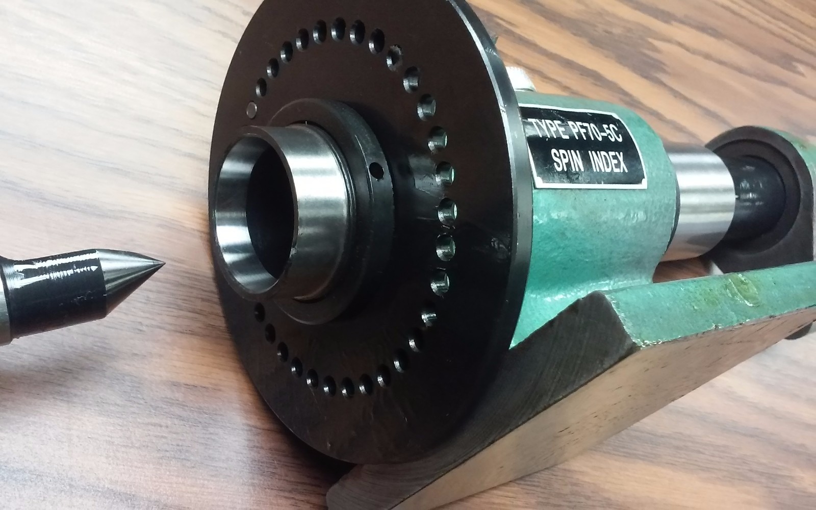 5C Spin Index Fixture w. Tailstock--new | eBay