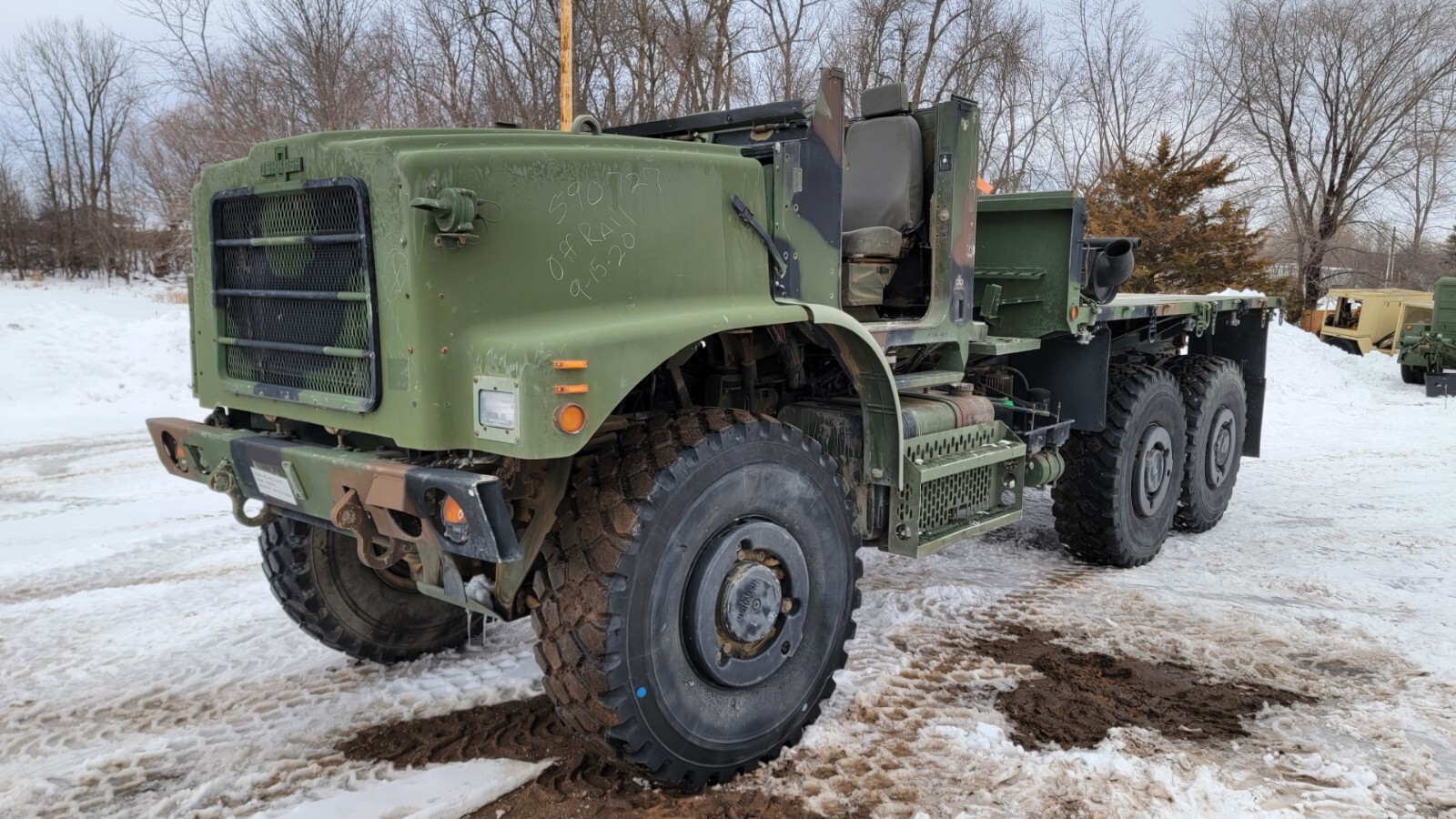 MK23 MTVR 7 Ton AMK23 Cargo Truck Flatbed mk25 mk31 HEMTT HMMWV 5 M923 ...