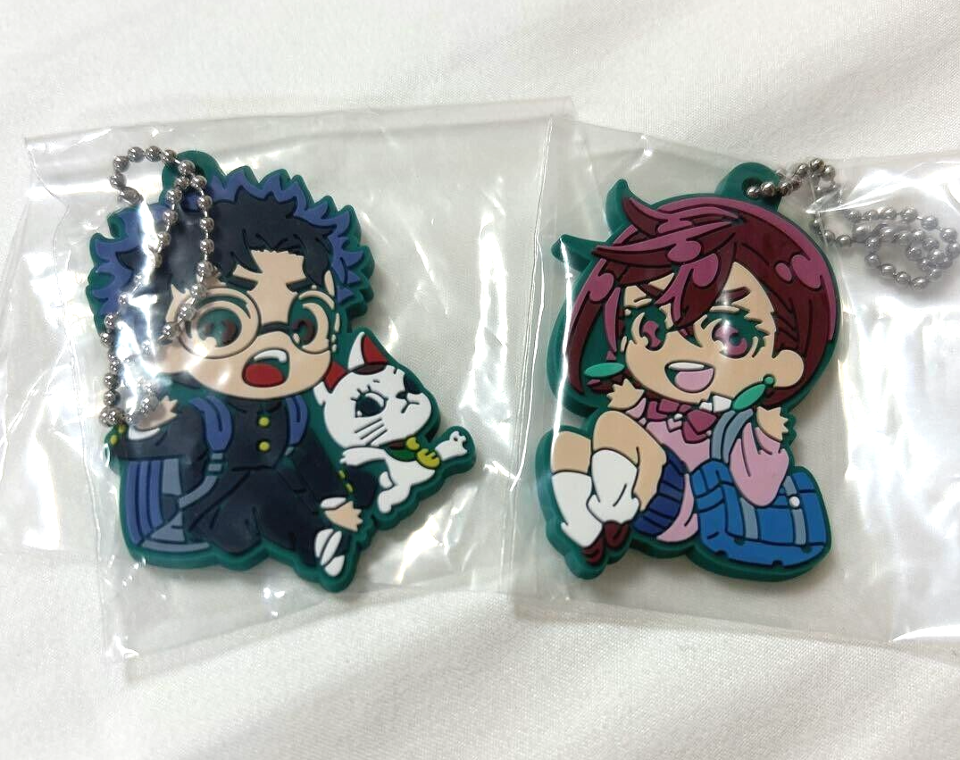 Dandadan Momo Ayase Okarun Rubber Keychain Gacha Set of 2 Japan 2024 ...
