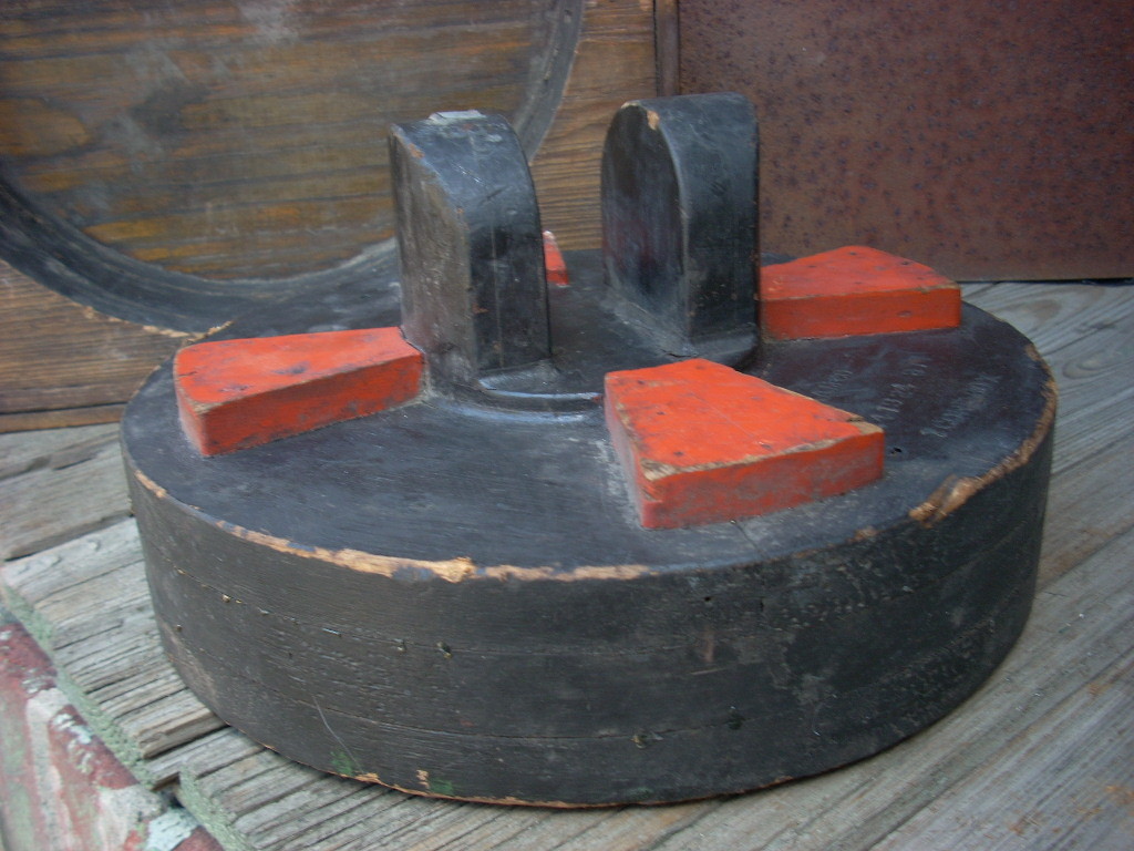 Antique Vintage Industrial Foundry Wood Sand Cast Mold Pattern Form ...