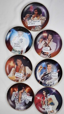 Remembering Elvis Limited Edition Bradford Exchange Collector Art Plate ...