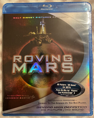 Roving Mars (Blu-ray Disc, 2007) Brand New In Plastic!! Walt Disney ...