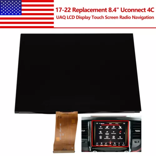 8.4" Replacement 17-22 Uconnect 4C UAQ LCD Display Touch-Screen Radio Navigation | eBay