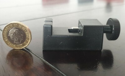 Thumb Size Small Hobby Pin Vice / Clamp Unknown Mystery Hard Plasic ...