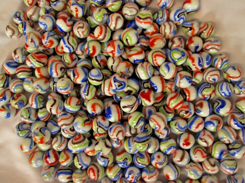 2 POUNDS 5/8 INCH 16MM TIE-DYE MEGA / VACOR MARBLES | eBay